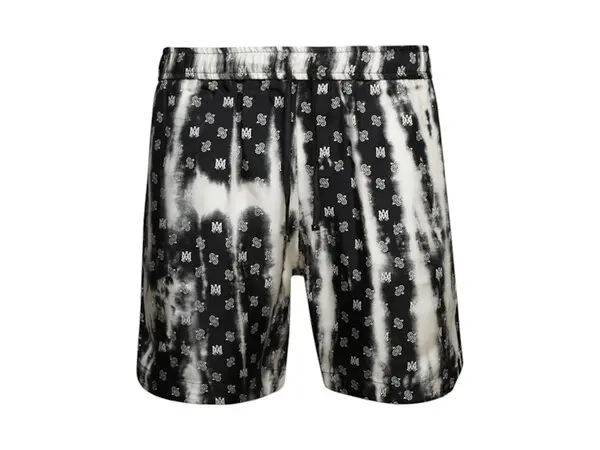Amiri Bleached Ma Paisley Silk Short