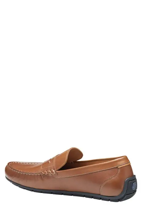 Johnston & Murphy Beck Penny Loafer - Tan Full Grain