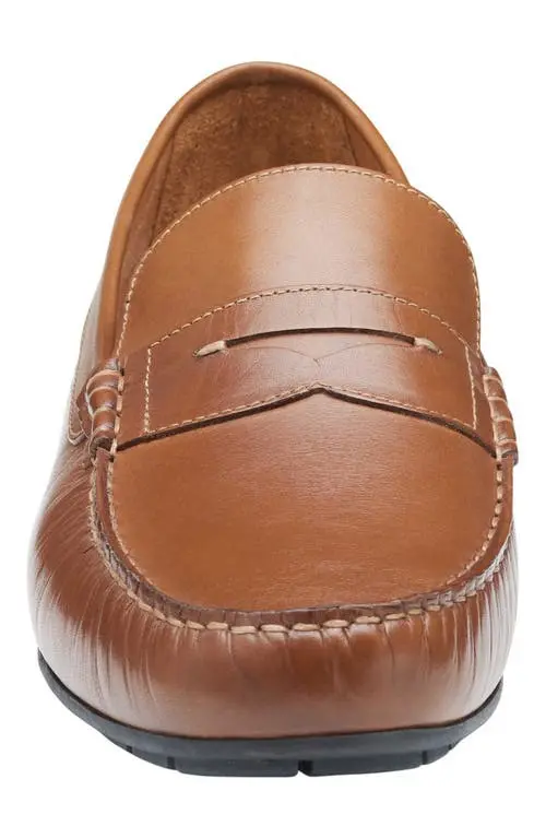 Johnston & Murphy Beck Penny Loafer - Tan Full Grain