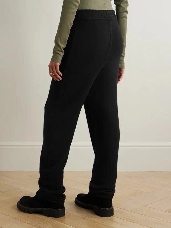 Rick Owens Cashmere Track Pants