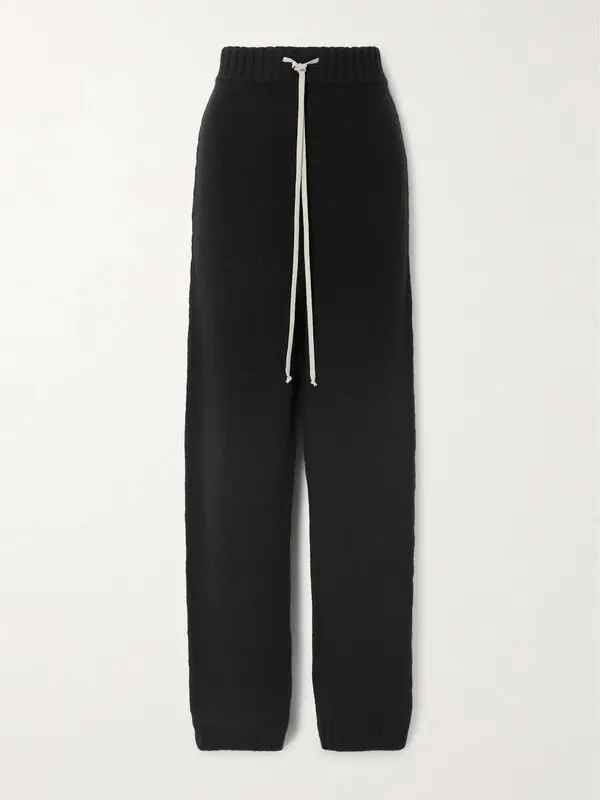 Rick Owens Cashmere Track Pants