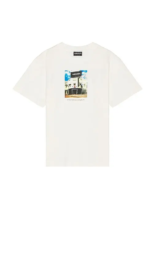THE HUNDREDS Fairfax Bar Tee - White