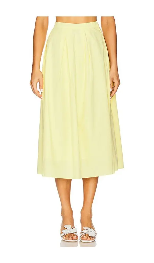 Azeeza Sheridan Skirt - Lemon
