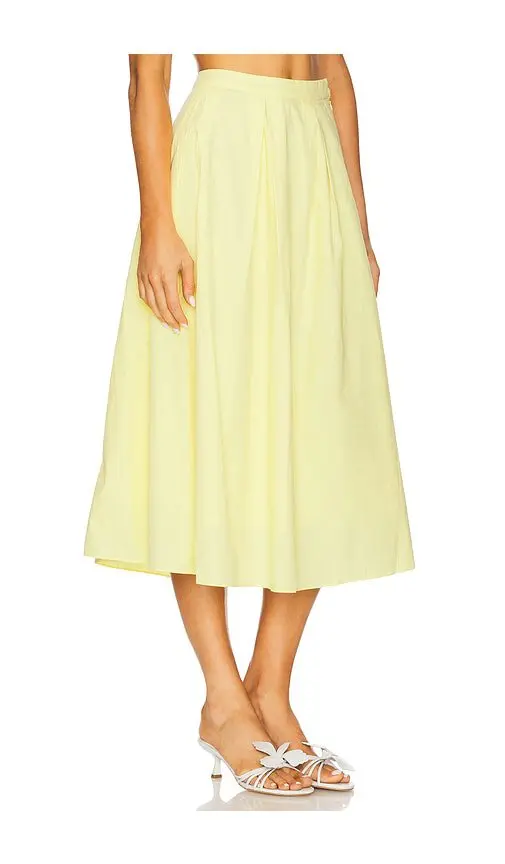 Azeeza Sheridan Skirt - Lemon
