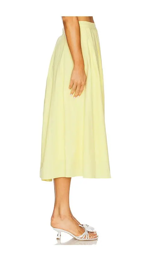 Azeeza Sheridan Skirt - Lemon