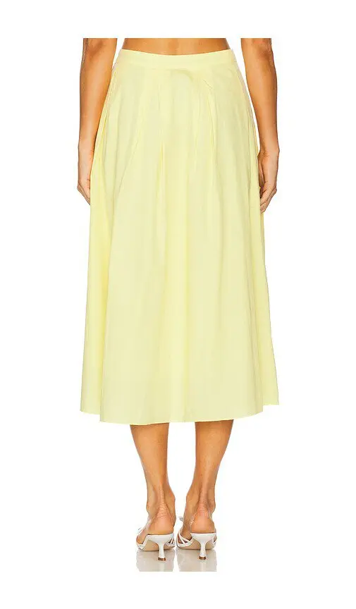 Azeeza Sheridan Skirt - Lemon