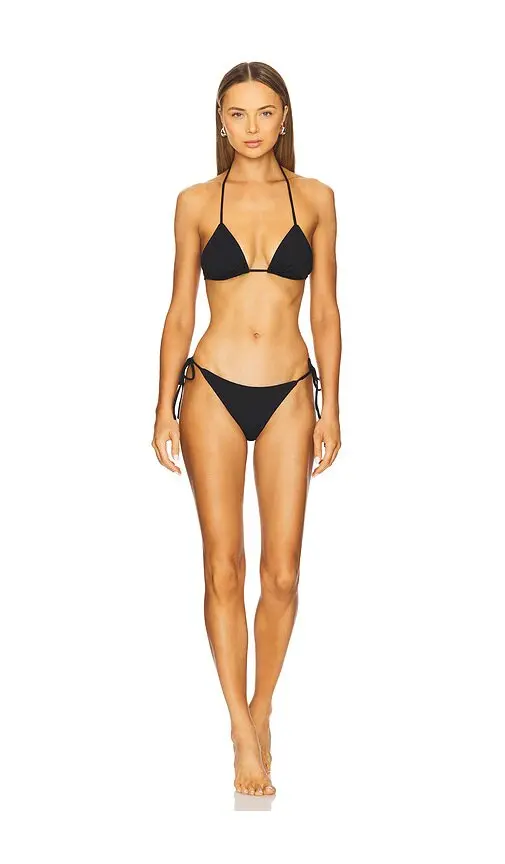 Susana Monaco String Bikini Top - Black