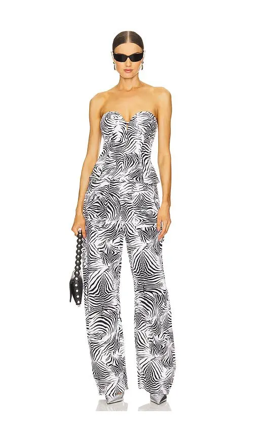 AFRM Torri Mermaid Corset Top