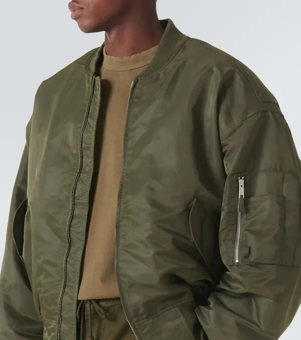Entire Studios A4 Bomber Jacket In Green - 50% Off | Editorialist