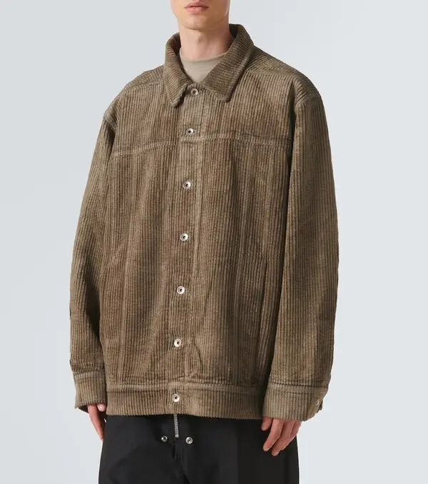 Rick Owens Jumbo Corduroy Oversized Jacket