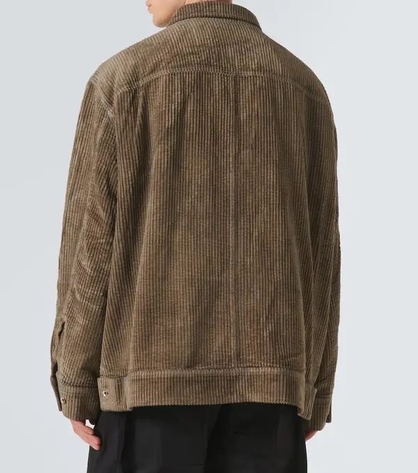 Rick Owens Jumbo Corduroy Oversized Jacket
