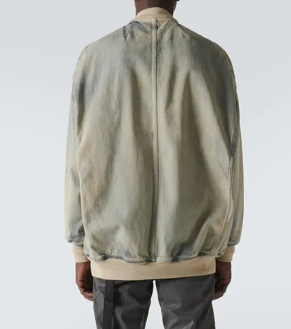 Rick Owens Sphinx Jumbo Dyed Denim Jacket - Blue