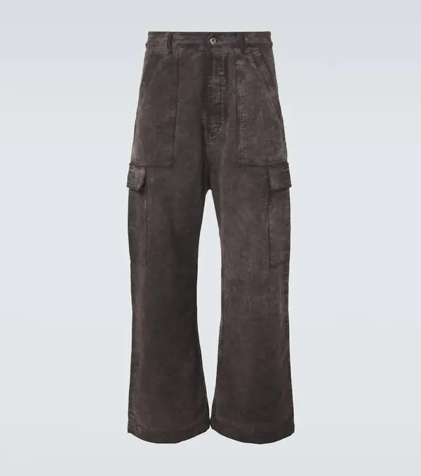 Rick Owens Denim Cargo Pants