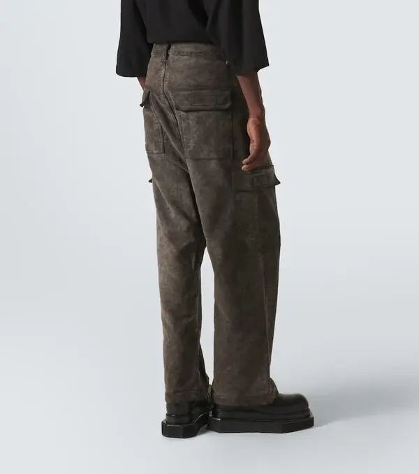 Rick Owens Denim Cargo Pants