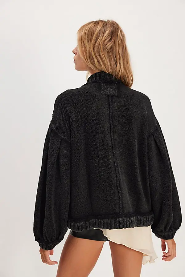 Free People We The Free Cute In This Cardi - Black