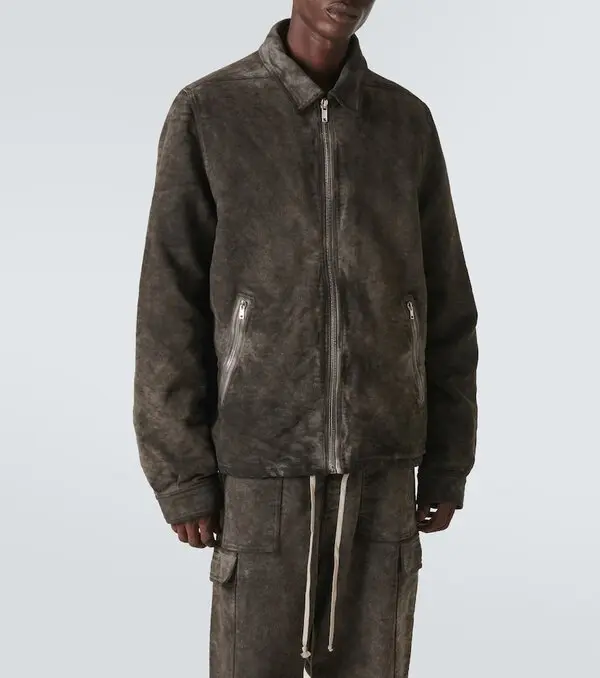 Rick Owens Cotton Blouson - Grey