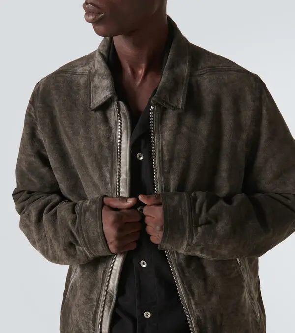 Rick Owens Cotton Blouson - Grey