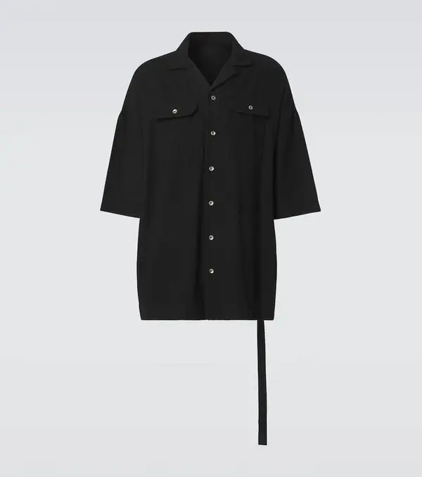 Rick Owens Magnum Tommy Oversized Cotton Shirt