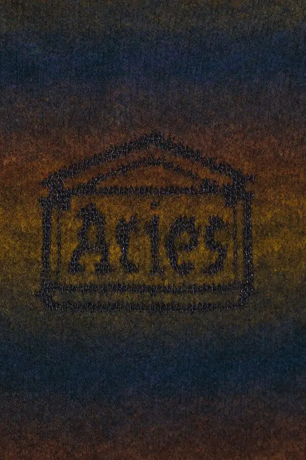 Aries Boucle Space Dye Knit Sweater