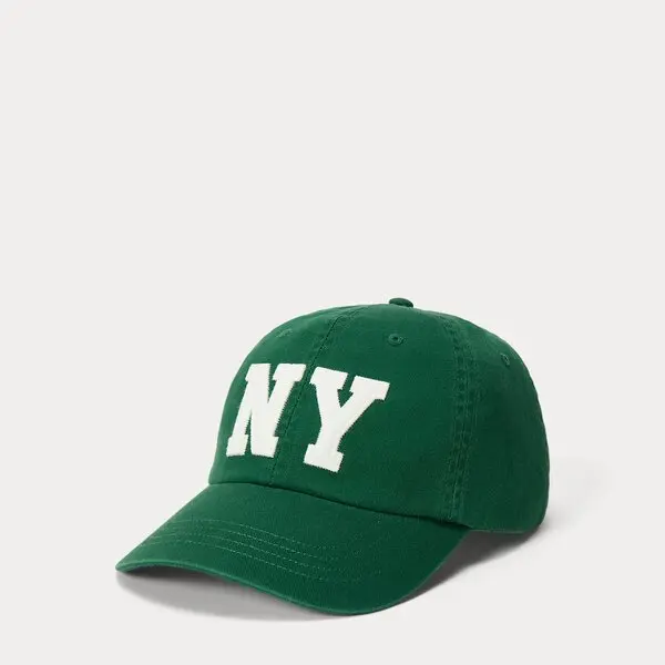 Ralph Lauren Ny Patch Twill Cap - New Forest