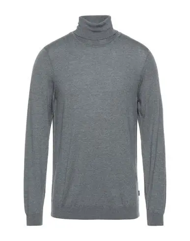 Hugo Boss Turtleneck Virgin Wool Knit - Grey