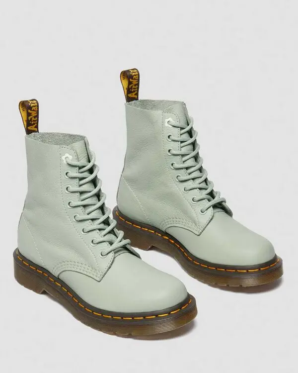 Dr. Martens 1460 Pascal Leather Boots - Green