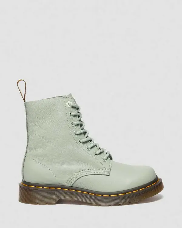 Dr. Martens 1460 Pascal Leather Boots - Green