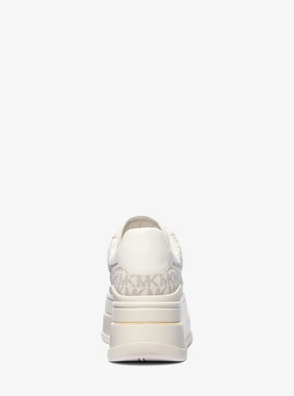 Michael Kors Hayes Signature Sneakers - Natural
