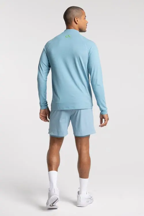 AVI Quarter-zip Pullover - Glacier