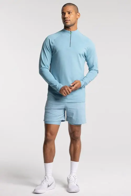 AVI Drive Pickleball Quarter Zip - Glacier