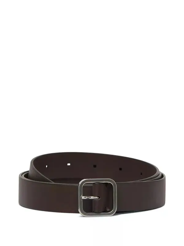 Marsèll Quadra Leather Belt - Brown