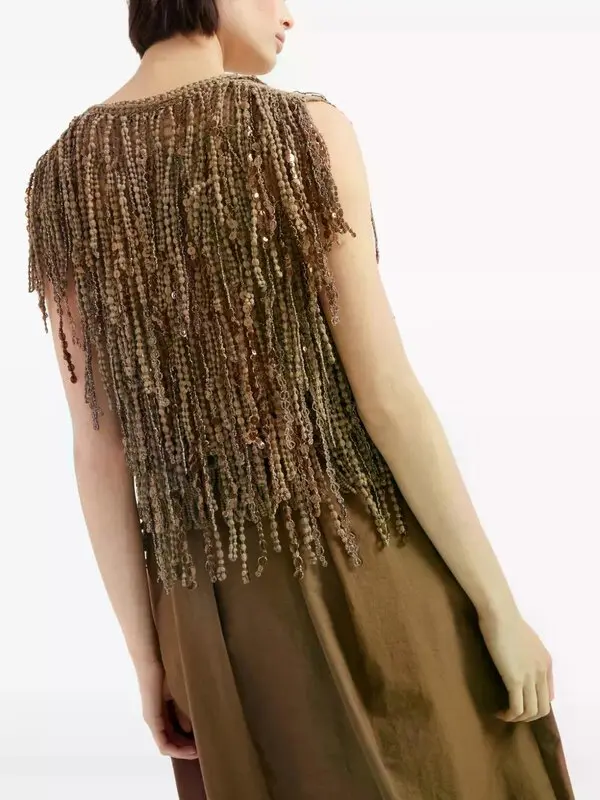 Brunello Cucinelli Sequin Embellished Top