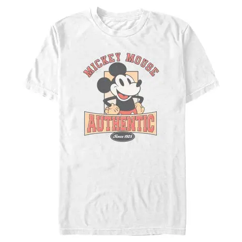 MICKEY & FRIENDS Authentic Since 1928 Short Sleeve Graphic T-shirt