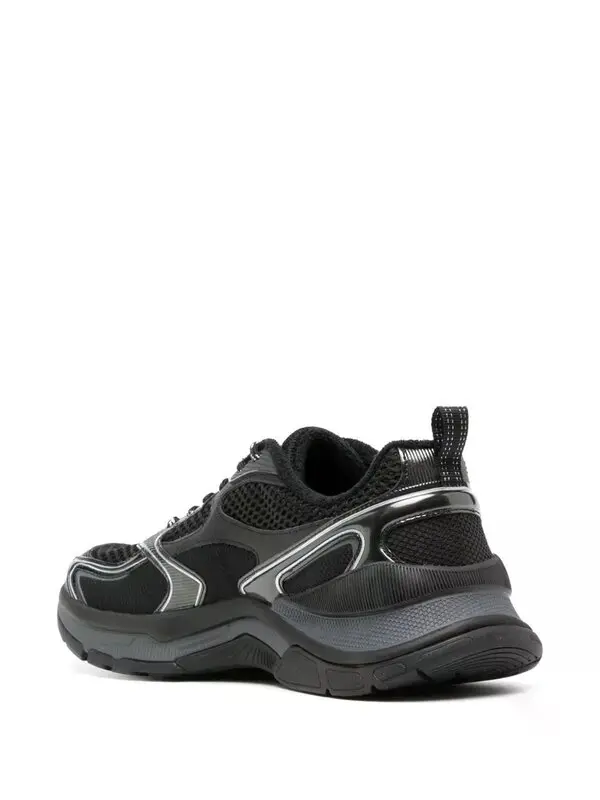 EA7 Panelled Sneakers - Black