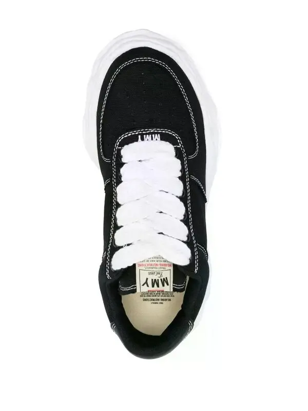 Mihara Yasuhiro Wayne Og Sole Sneakers - Black