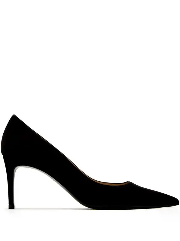 STUART WEITZMAN 75mm Suede Pumps - Black