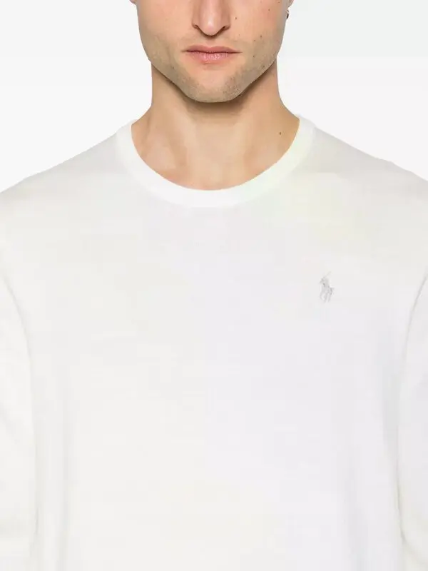 Polo Ralph Lauren Logo Sweatshirt - White