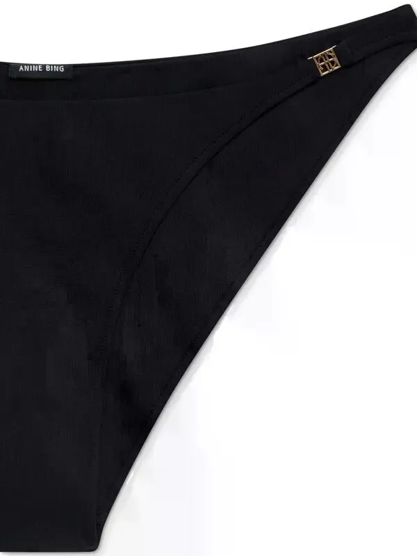 ANINE BING Bellamy Bikini Bottom - Black