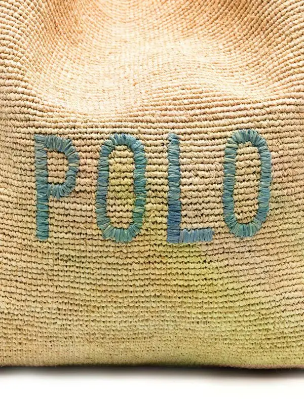 Polo Ralph Lauren Raffia Shoulder Bag