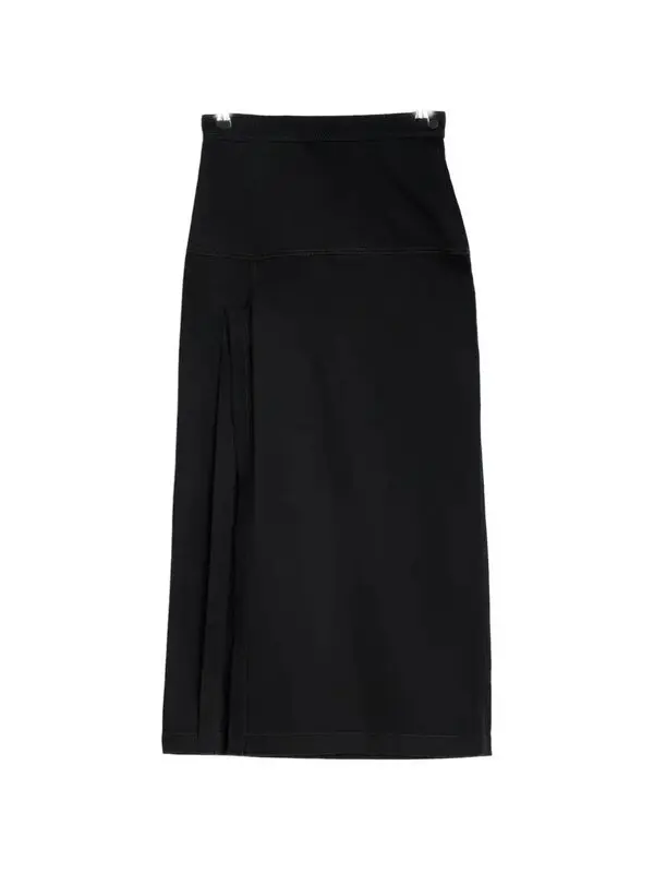 LEMAIRE High-waisted Skirt - Black