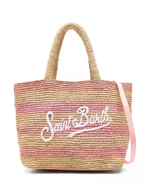 MC2 SAINT BARTH Embroidered Tote Bag