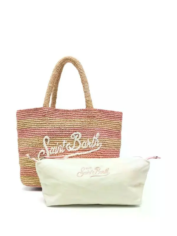 MC2 SAINT BARTH Embroidered Tote Bag