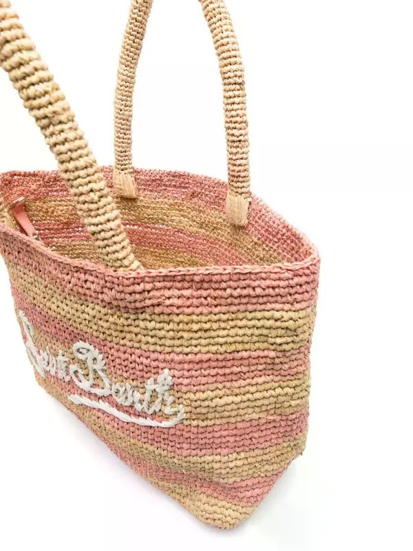 MC2 SAINT BARTH Embroidered Tote Bag