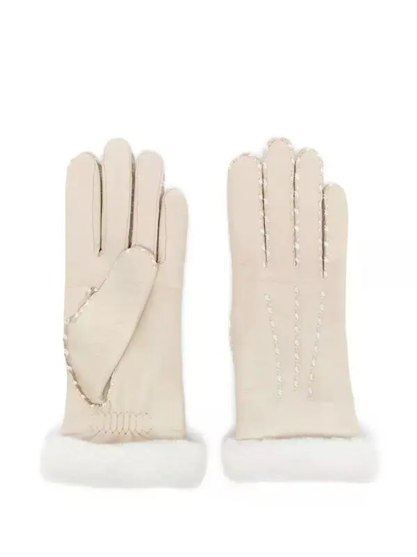 AGNELLE Marie Louise Gloves - Neutrals