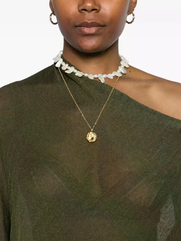 P.a.r.o.s.h Asymmetric Midi Dress