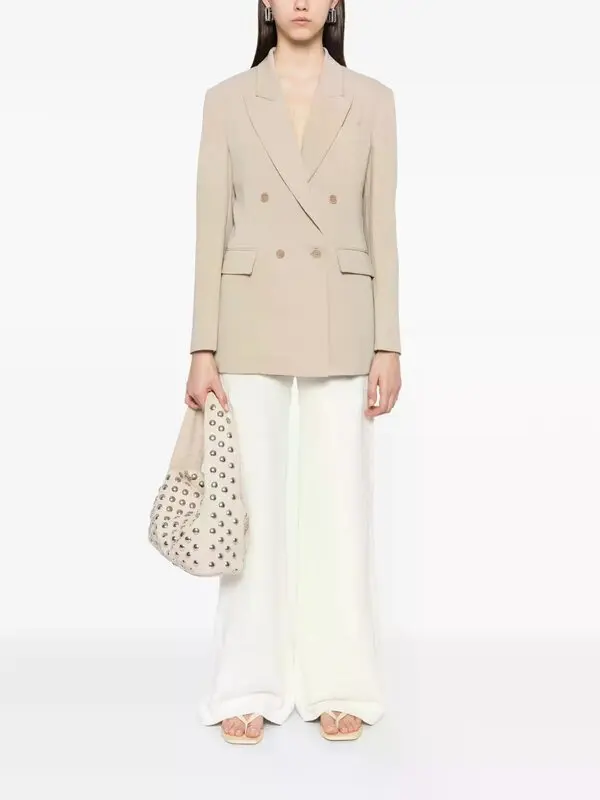P.a.r.o.s.h Double-breasted Blazer - Brown