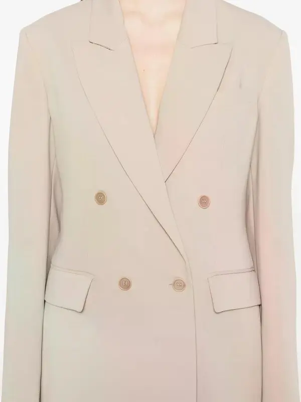 P.a.r.o.s.h Double-breasted Blazer - Brown