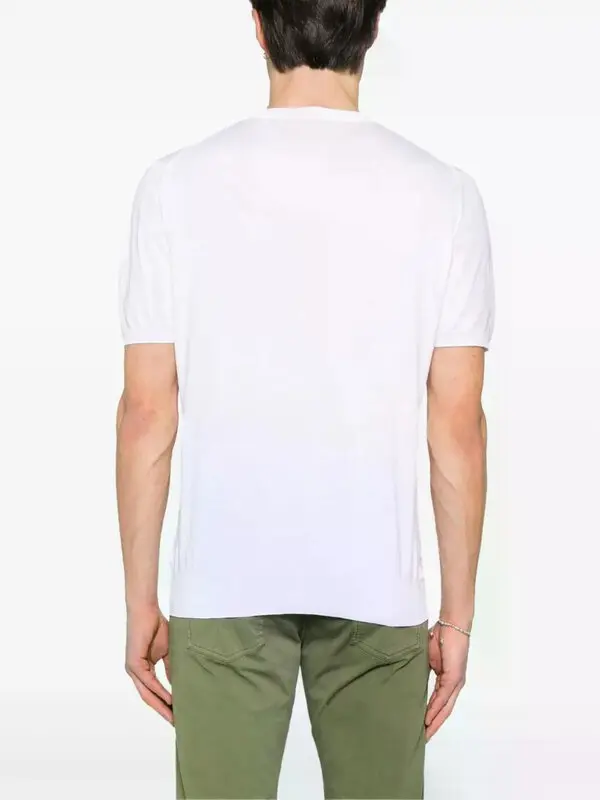 Kiton Cotton T-shirt - White