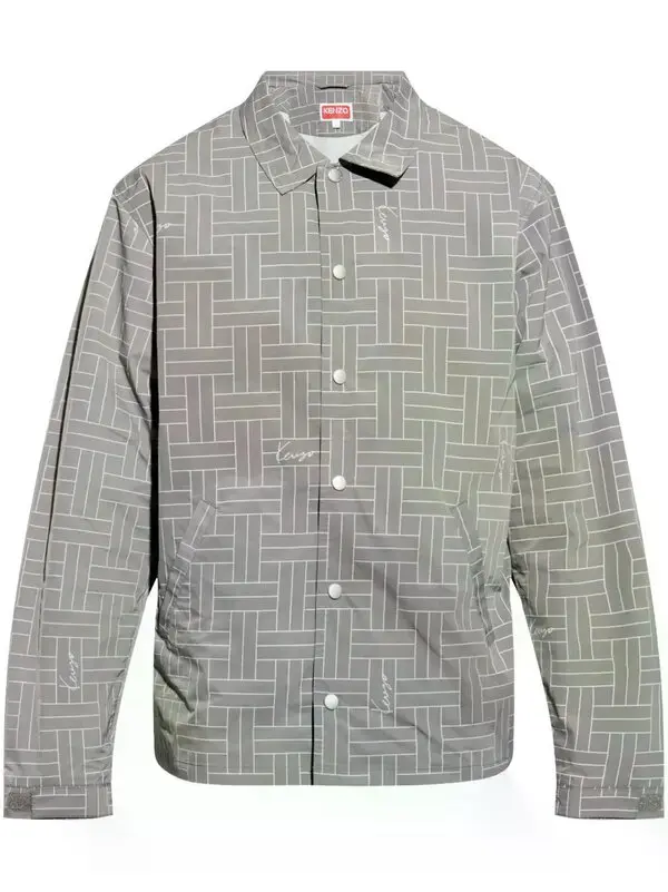 Kenzo Weave Shirt Jacket