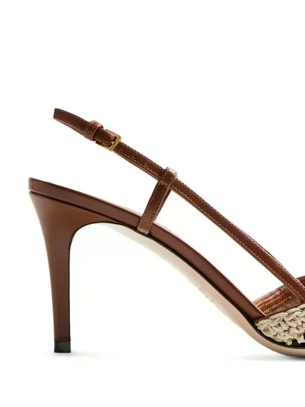 Valentino Garavani Vlogo Signature Slingback Pumps